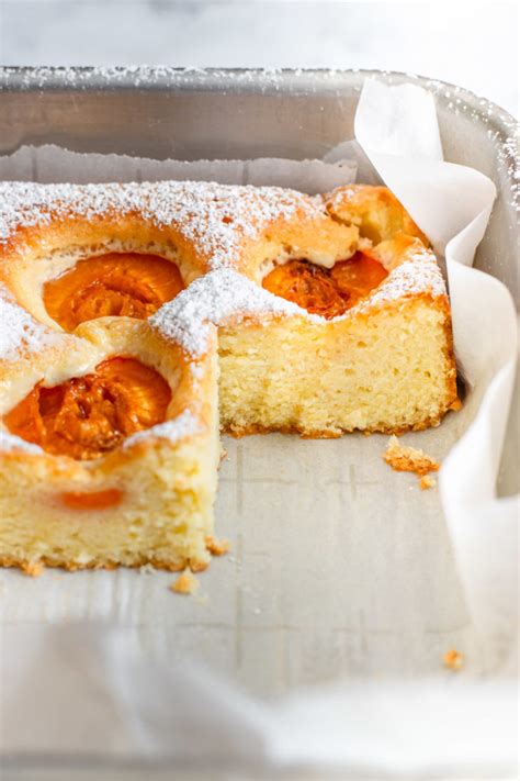Austrian Apricot Cake From Scratch Half Cup Measure