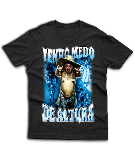 T Shirt Classic TENHO MEDO DE ALTURA Em DESNORT