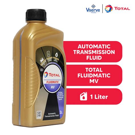 Total Fluidmatic MV 1 Liter Automatic Transmission Fluid W Very High