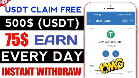 Free Usdt Instant Withdraw Usd Mining Site Payment Proof Usd Mining