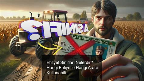 Ehliyet S N Flar Nelerdir Hangi Ehliyetle Hangi Arac
