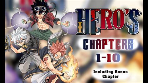 Rave Master Fairy Tail Edens Zero Heros Crossover Chapters 1 10 Bonus