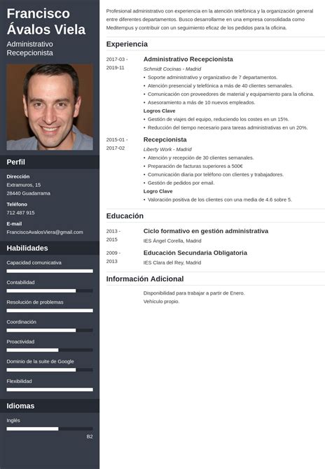 Como Crear Un Cv Profesional Image To U