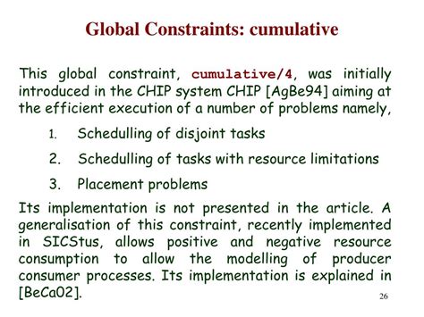 ppt global constraints for scheduling powerpoint presentation free download id 6537182