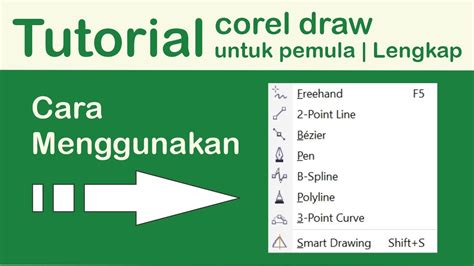 Tutorial Corel Draw X7 Untuk Pemula Lengkap Part 4 Cara Menggunakan