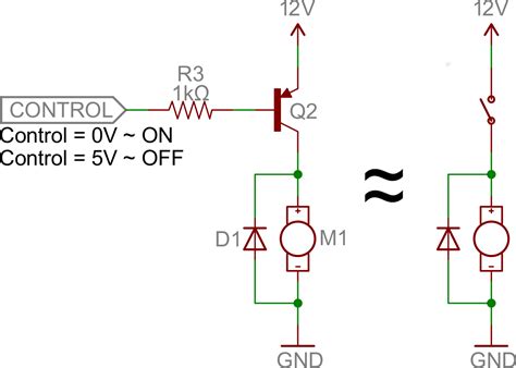 Pnp Transistor As A Switch Circuit Diagram
