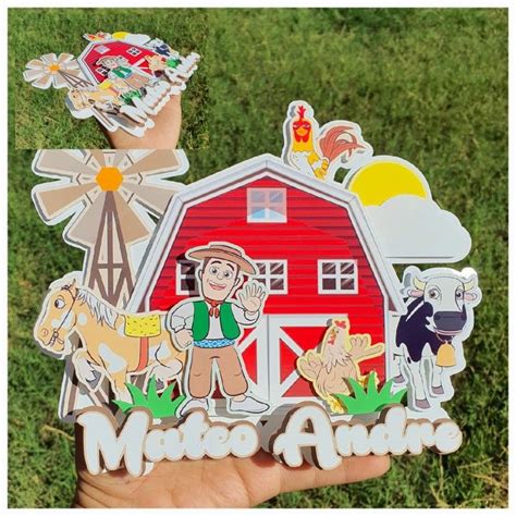 Cake Topper De La Granja De Zen N La Granja De Zenon Cake Topper Granja