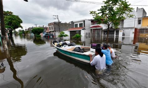 Inundaciones dejan siete muertes y 601 881 afectados en sureste de México