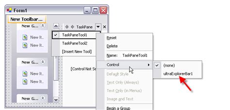 adding controls to the taskpane tool part 3 of 3 infragistics windows forms™ help