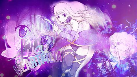 HD Wallpaper Anime Fairy Tail Lucy Heartfilia Music Night