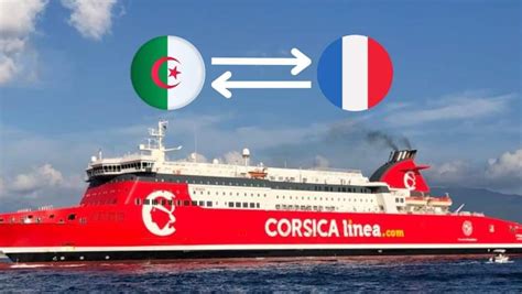 Corsica Linea Des Traversées Vers lAlgérie dès le Printemps 2024