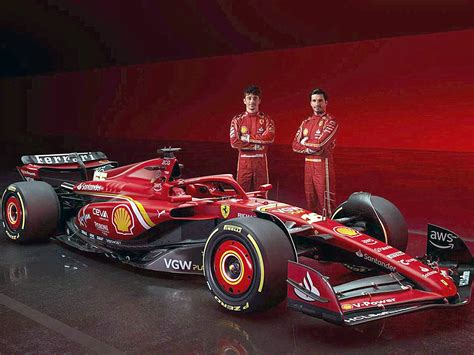 Ferrari presenta su revolucionario auto SF24 para la Fórmula 1
