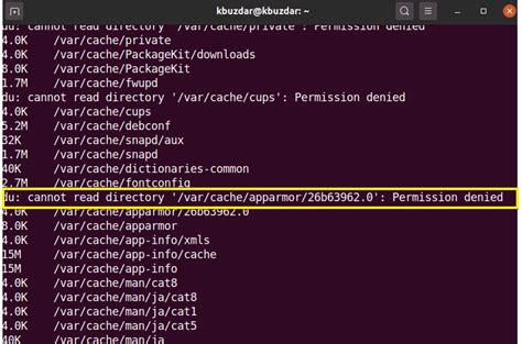 Check Directory Size In Linux