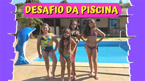 Desafio Da Piscina As Amigas Youtube