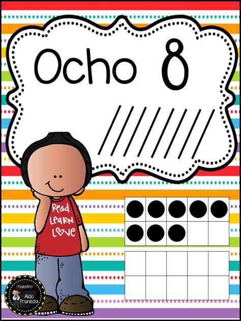 Fabulosos diseños para enseñar y aprender los números del 1 al 10 su