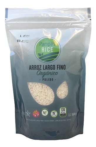 Arroz Organico Largo Fino Pulido G Pampas Rice