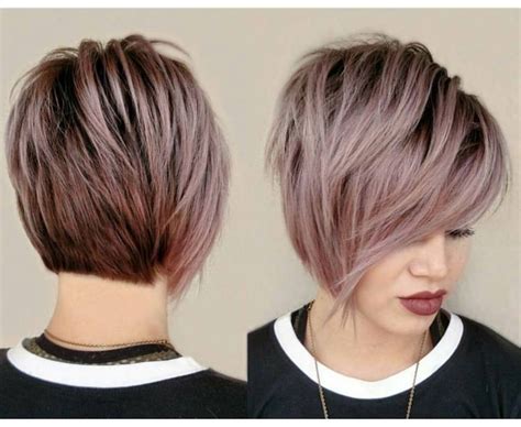 Inspirations Angled Pixie Bob Haircuts With Layers