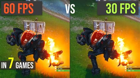 30 FPS Vs 60 FPS Gaming Test YouTube