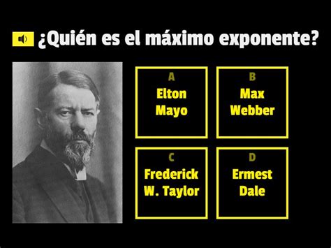 Teoria Burocratica Escuela Estructuralista Quiz