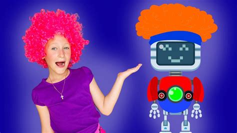 Anuta canta una divertida canción de robot 2 Canciones infantiles