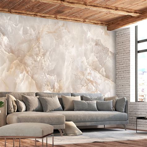 Compre Papel De Parede Auto Adesivo Toned Marble KunstLoft