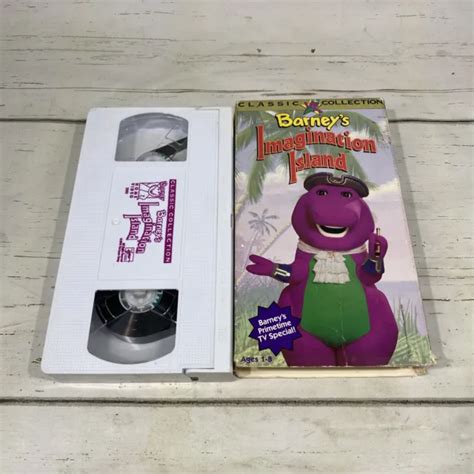 Barney Imagination Island Classic Collection Vhs Video Tape Vtg Sing