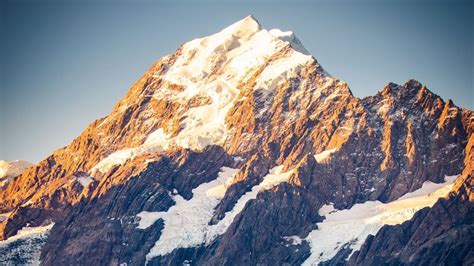 Mountain Peak Snow Mountain Range Slope 4k HD Wallpaper
