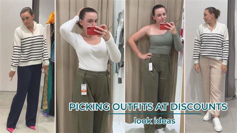 SHOPPING VLOG 8 Outfits From MANGO ZARA STRADIVARIUS H M BERSHKA