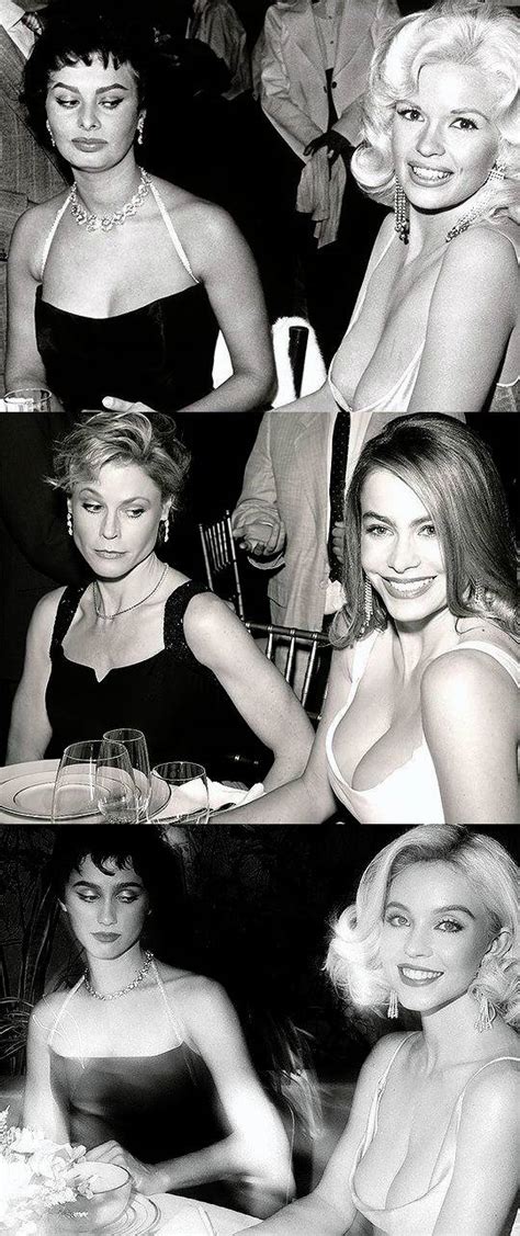 Top Sophia Loren Starring At Jane Mansfield Middle Julie Bowen