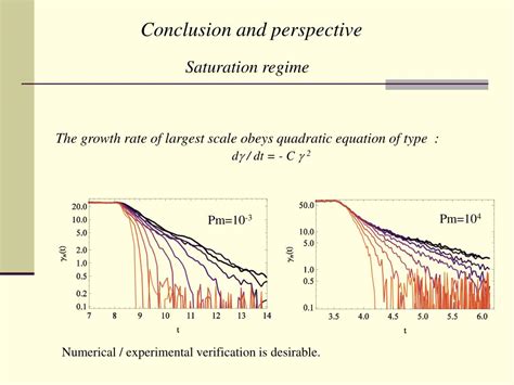 ppt saturation scenario for the turbulent dynamo shell model approach powerpoint presentation