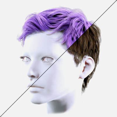 Female Cropped Hair D Model By Khaloui