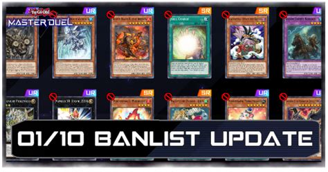 January 10 2023 Banlist Update Yu Gi Oh Master DuelGame8
