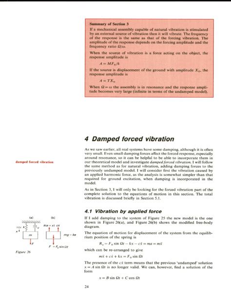 4 damped forced vibration