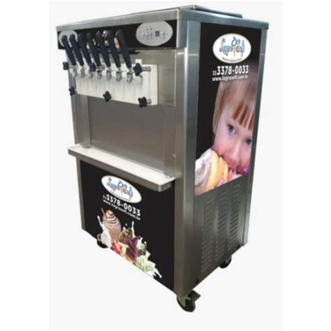MÁQUINA DE SORVETE EXPRESSO 7 BICOS 4 SABORES E 3 MISTA GB Máquinas