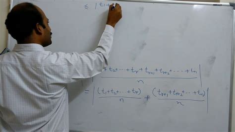 real analysis sequences 16 cauchy first theorem on limits youtube