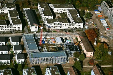 Mannheim Aus Der Vogelperspektive Baustelle Zum Neubau Eines