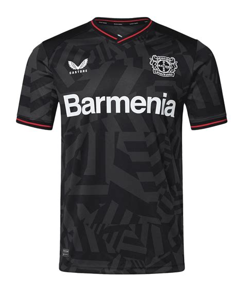 CAMISA BAYER LEVERKUSEN 2023 UNIFORME RESERVA TORCEDOR CASTORE