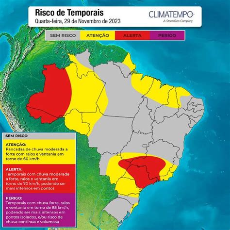 Clima Brasil Tem Calor E Fortes Pancadas De Chuva Nesta Quarta