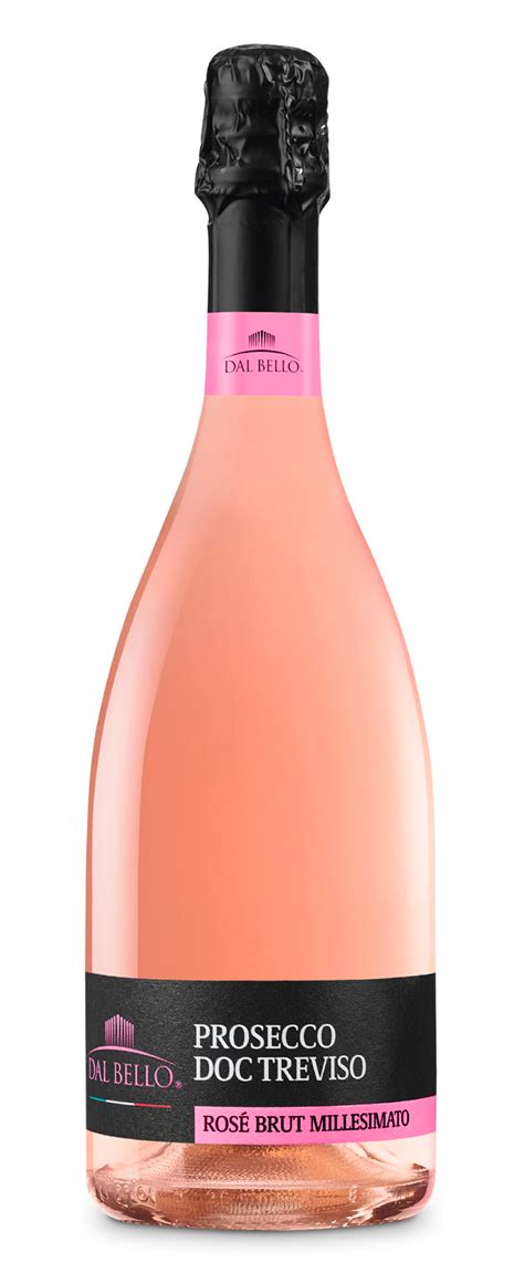 Prosecco DOC Rosè Treviso Millesimato Brut Dal Bello Vini Asolo