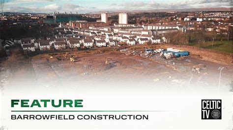 Celtic Tv Cameras Show Work Underway On The Clubs New Training