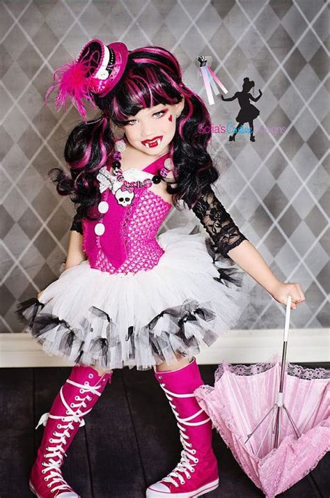 Draculaura Costume Monster High Inspired