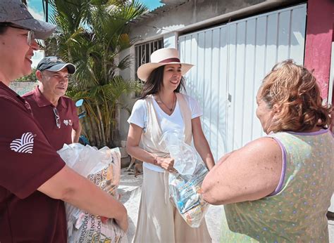 Recorrimos La Colonia El Mirador Para Llevar Los Apoyos Alimentarios
