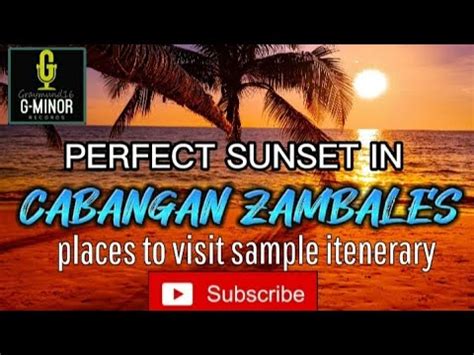 CABANGAN ZAMBALES TOUR DAPYA RIVER JEMS BEACH RESORT Count On You