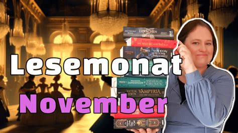 Lesemonat November 2023 10 Bücher einige Highlights YouTube