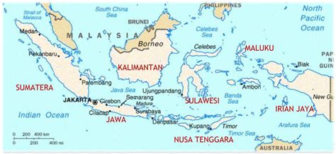 Peta Indonesia Dan Nama Pulau Imagesee