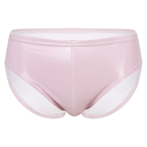 Billionm Mens Sexy Briefs Panties Elastic Waistband Underwear Underpants For Pole Dancing Wet