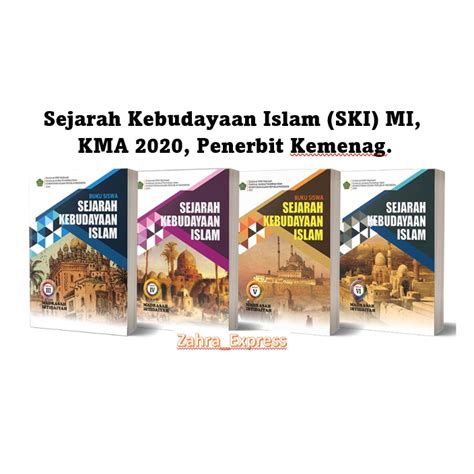 Jual Sejarah Kebudayaan Islam SKI MI KMA 2020 Penerbit Kemenag