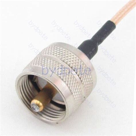 UHF PL 259 PL259 Male Plug To N Female Jack Straight RF Connector