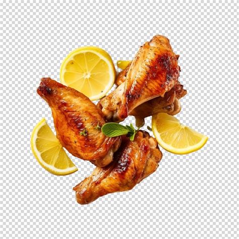 Premium Psd Fried Chicken Isolated On White Background