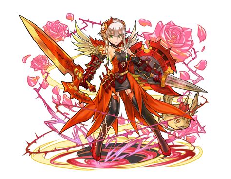 Valkyrie Shynee And Fire Valkyrie Puzzle Dragons Drawn By Hino